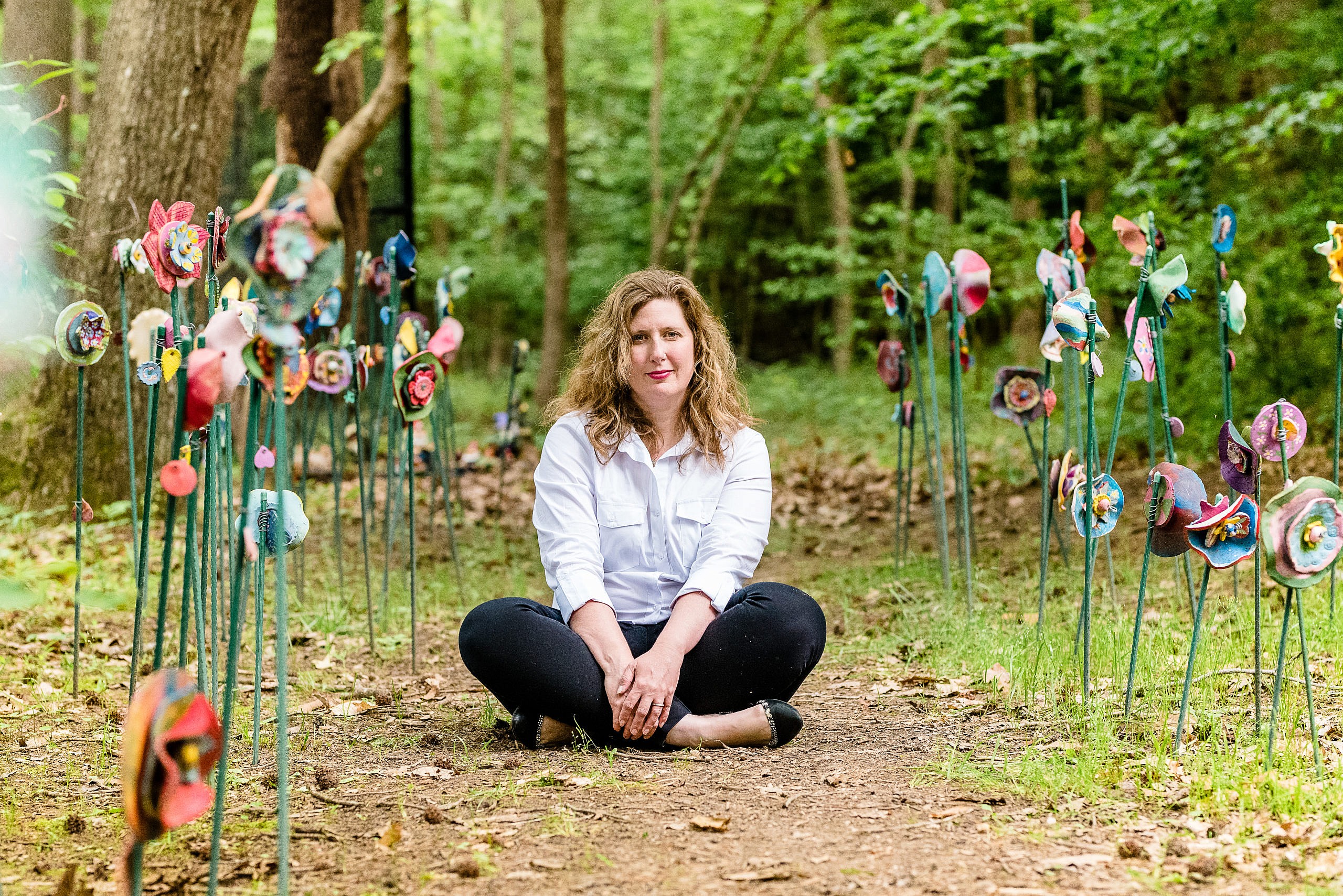 Session at Anne Marie Sculpture Garden | Krista from Garrett Music ...